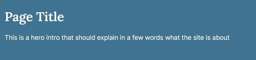 Hero | NICE Design System