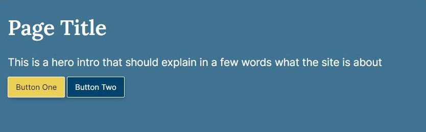 Hero | NICE Design System